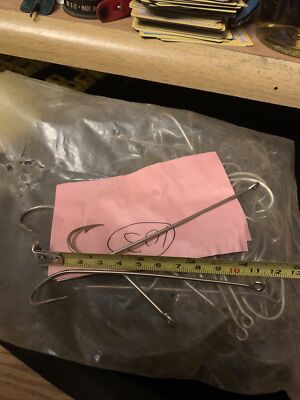 new fishing hooks commercial trot line SS 5/0 eagle claw 4 1/2”long ...