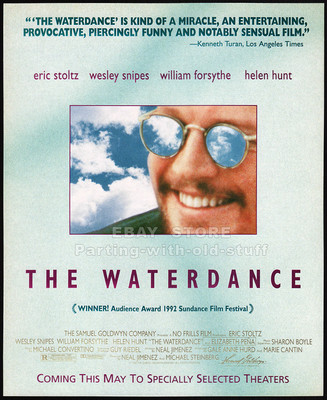 THE WATERDANCE__Original 1992 print AD / movie promo__ERIC STOLTZ ...
