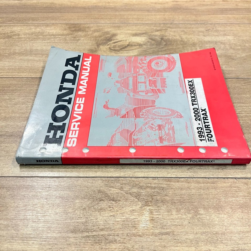 HONDA OEM SERVICE REPAIR MANUAL WITH BINDER / 1993-2000 TRX300EX ...