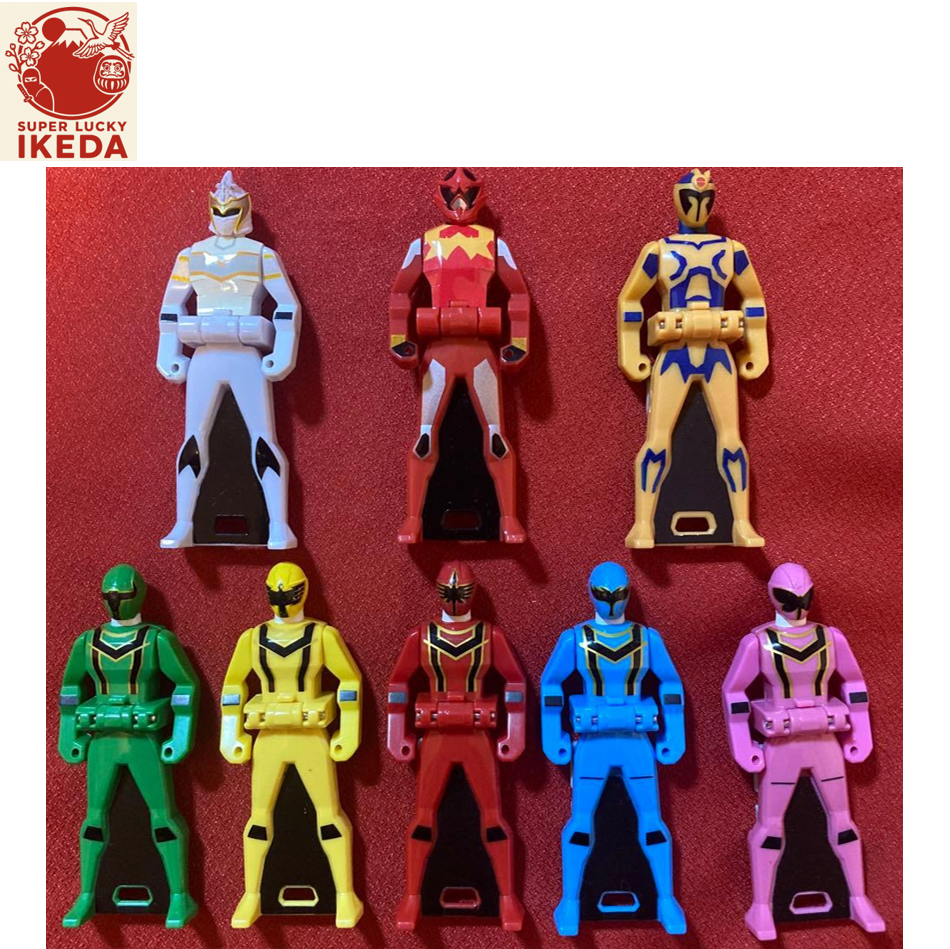 Gokaiger Magiranger Ranger Key 8 Set BANDAI Mobirates Super Megaforce ...