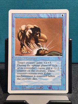Magic: The Gathering Unstable Mutation Card Revised Edition | eBay