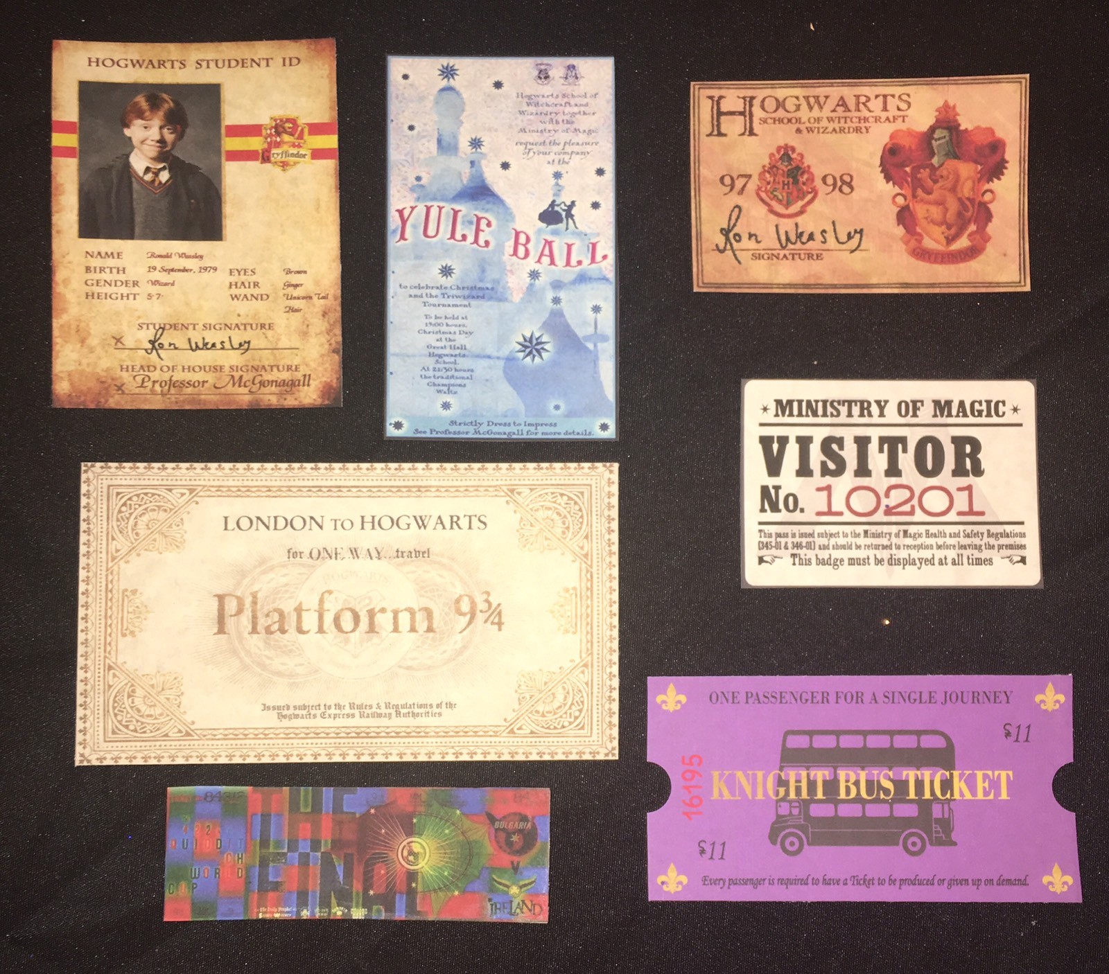 Paper Craft Cosplay Props Harry Potter's Ron Weasley Halloween Prop | eBay