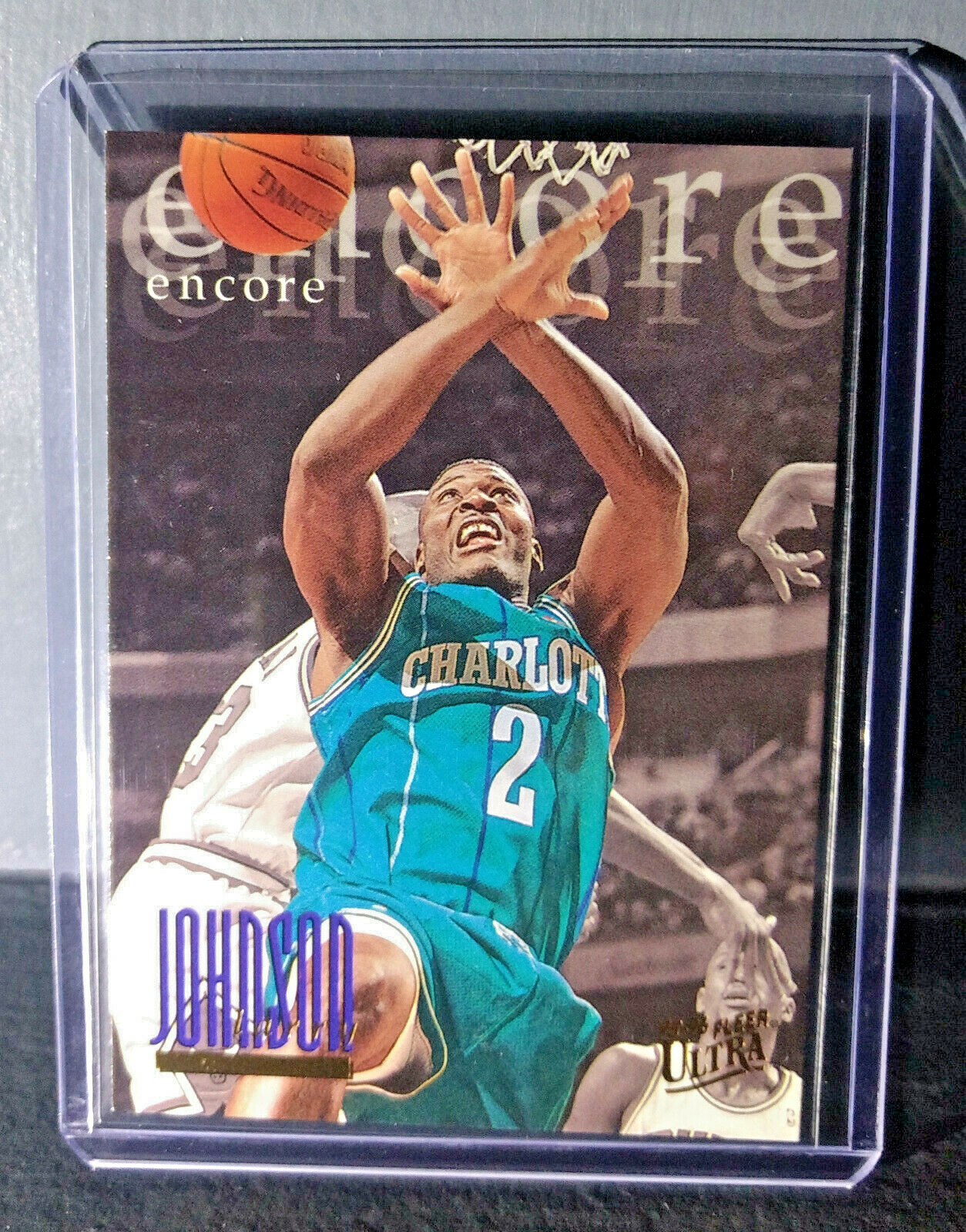1995-96 Larry Johnson Fleer Ultra #318 Encore Basketball Card | eBay