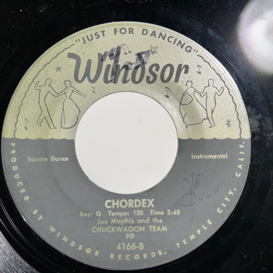 JOE MAPHIS & The Chuckwagon Team - Golden Reel / Chordex WINDSOR Square ...