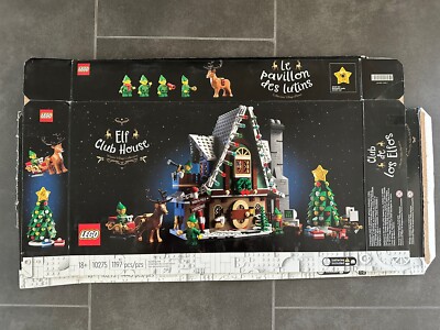 LEGO Icons: Elf Club House (10275). BOX ONLY | eBay