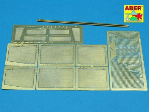 1/48 ABER 48021 SIDE MESH SCREENS THOMA SHILD TO GERMAN PANZER IV J ...