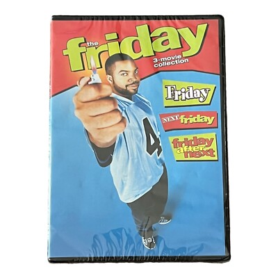 NEW SEALED Friday - Next Friday - Friday After Next (DVD) Trilogy Ice ...
