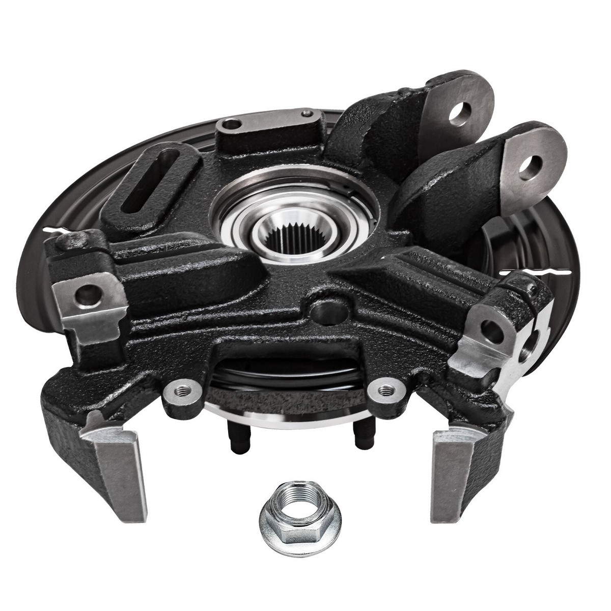 Wheel Hub Assembly Rear Rear Steering Knuckle Wheel Hub Assembly Pair ...