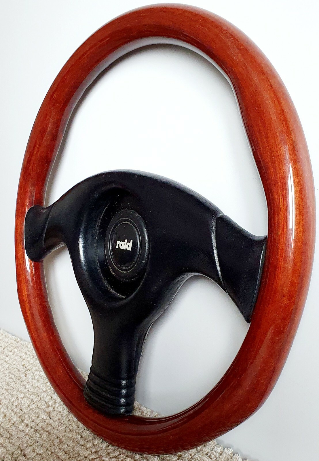 RAID Porsche 911 BMW E24 E28 E30 E32 Wooden steering wheel Authentic ...