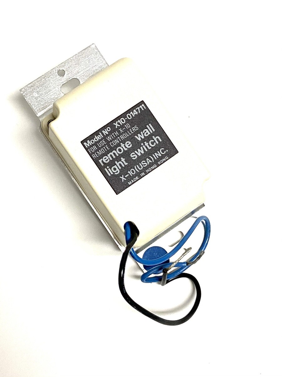 X10 Wireless Light Switch BSR X10 REMOTE Wall Light Switch X10 WS 267