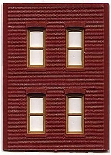Woodland DPM 2 Story/4 Rectangle Windows (4) - HO Scale Model Railroad ...