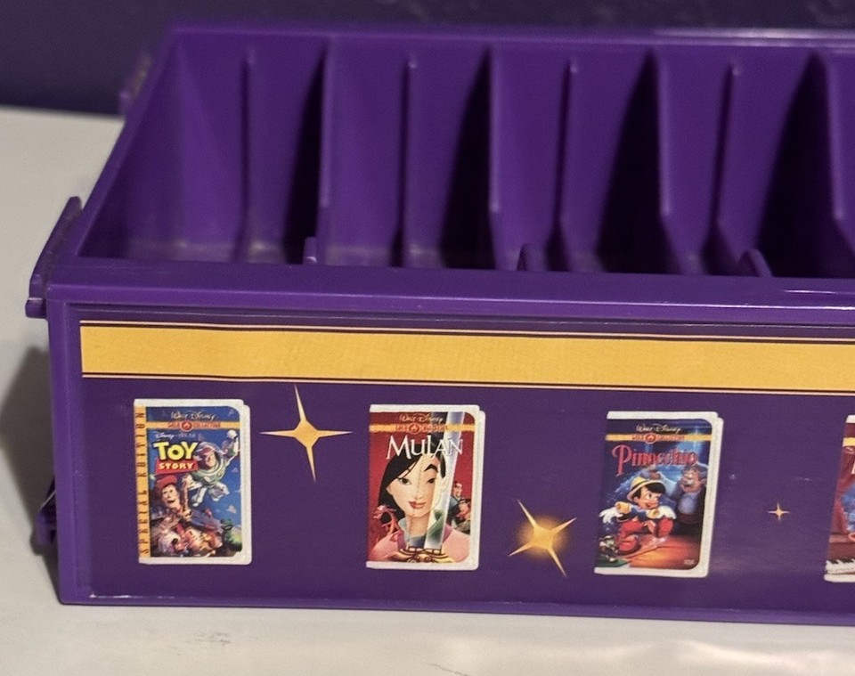 Vintage Disney VHS DVD Display Rack Blockbuster Store Promo Toy Story ...