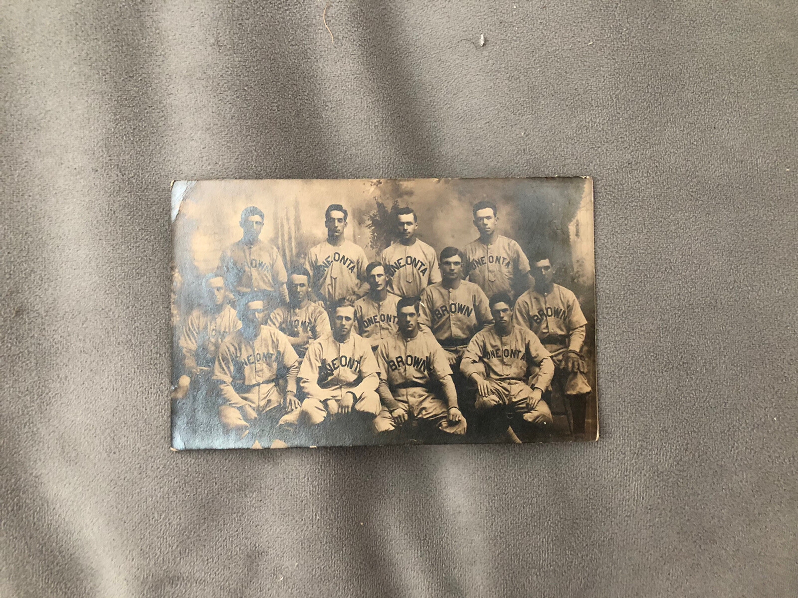 Lot Of 3 Early 1900s Baseball Postcards Oneonta Newark Valley East ...