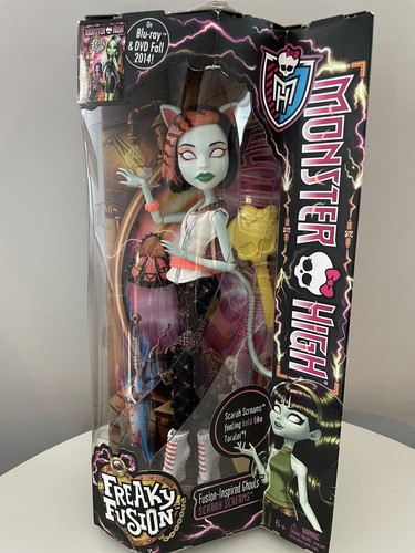 NEW HTF Mattel Monster High Doll Freaky Fusion Scarah Screams 2013 | eBay