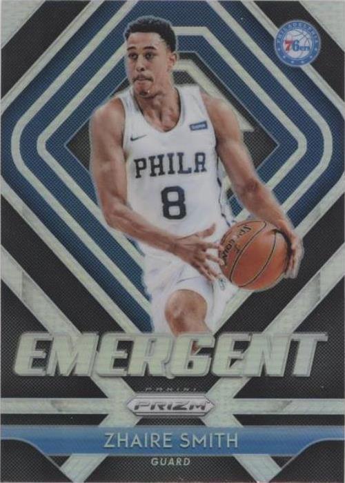 2018-19 Panini Prizm - Emergent Zhaire Smith #16 Silver Prizm (RC) for ...