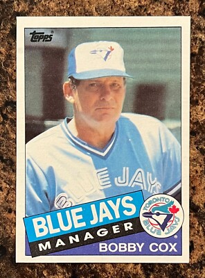 Bobby Cox 1985 Topps #411 Blue Jays Team Checklist EX | eBay