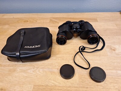 Simmons Red Line Binoculars w/ Bag, Model 1101 - 7x35 - 420 ft @ 1000 ...