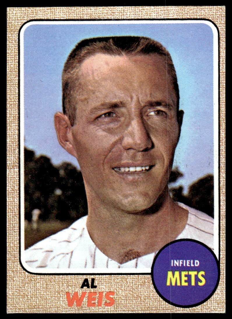 1968 Topps Al Weis New York Mets #313 | eBay