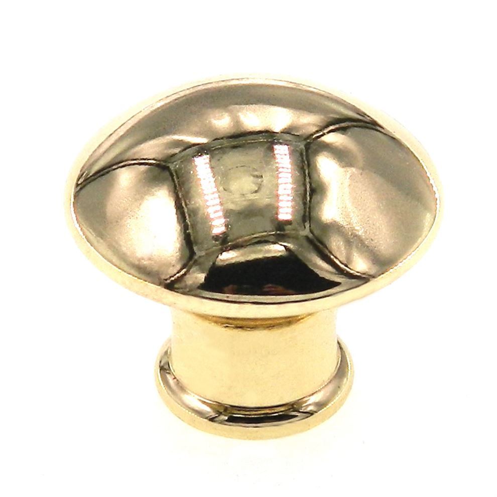 Amerock European Designs Polished Brass 1 1/4" Dome Cabinet Knob BP4268-3 | eBay