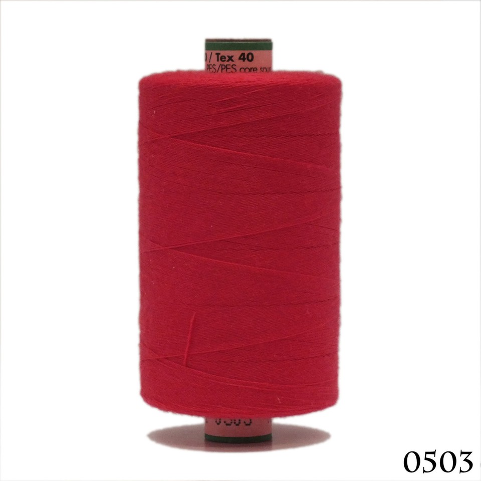 Amann 100% Polyester Core-Spun Sewing Thread Sabac 80 1000M Color 0503 ...