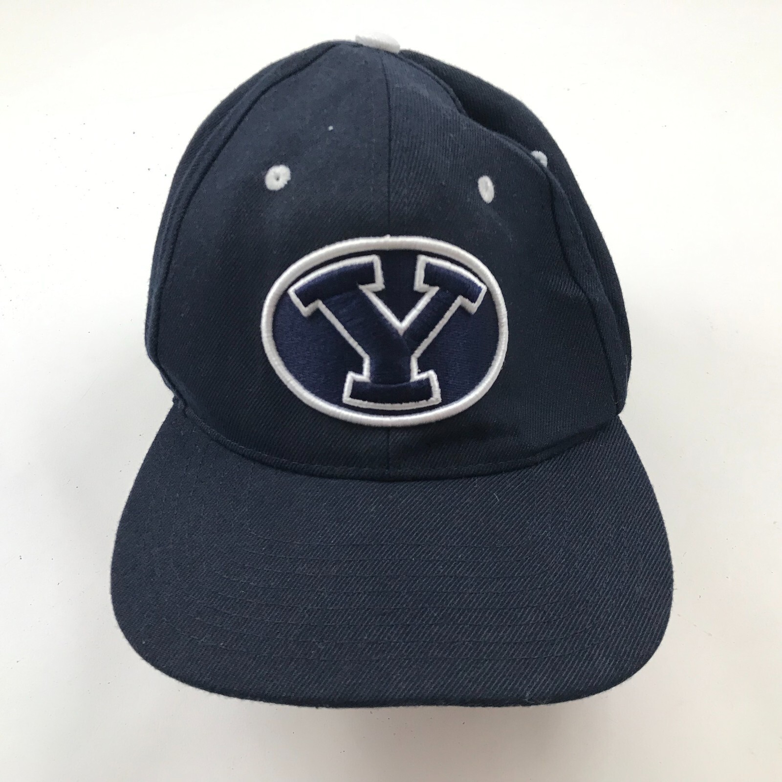 BYU Cougars Hat Cap Snapback Blue White Embroidered Adjustable Mens ...