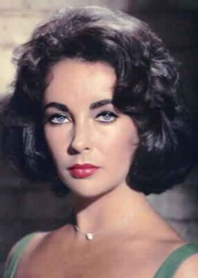 Elizabeth Taylor Color Studio Photo Print 8 x 10 Reproduction | eBay