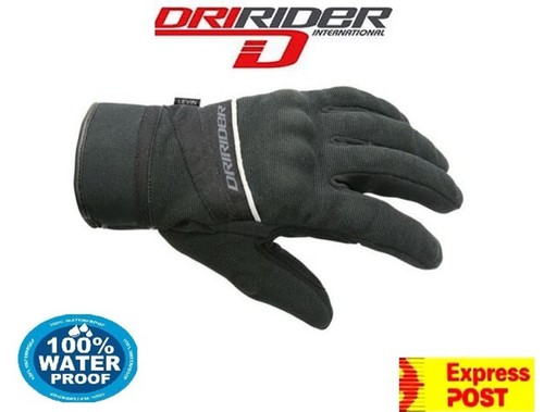 Dririder LEVIN Waterproof Winter Sports Touring Motorcycle Gloves NEW ...