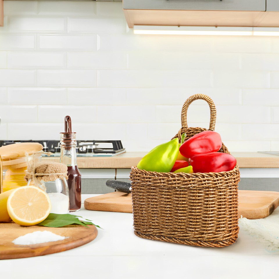 Hanging Vegetable Baskets for Kitchen Storage Baby Ginger and Garlic ...