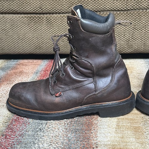 Red Wing 400 Dynaforce 8" Steel Toe Waterproof Work Boot Size 10.5 EE ...