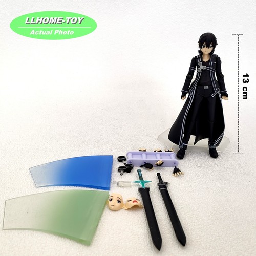 Anime Sword Art Online Kirito Kazuto 174 moveable PVC action Figure Toy ...