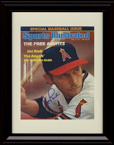 Gallery Framed Joe Rudi - The Angels $2 Million Man - Anaheim Angels ...