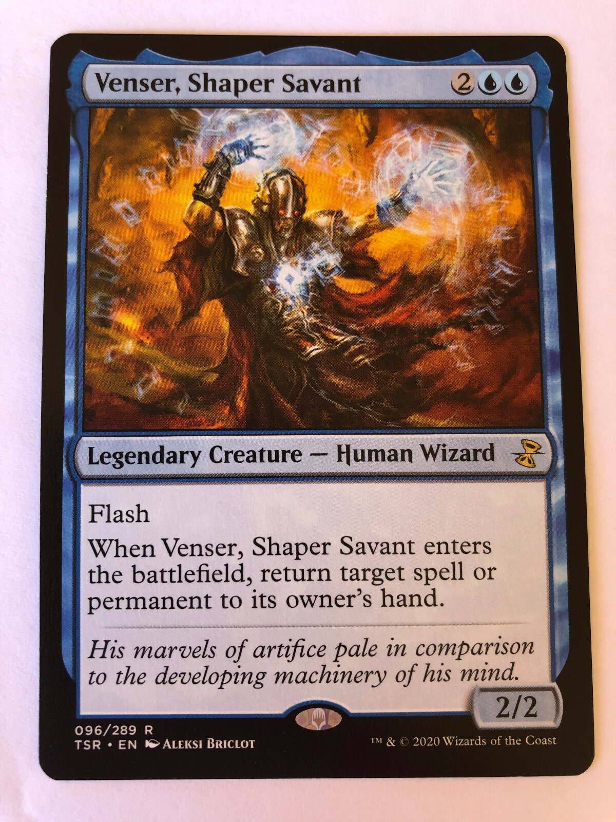 1x MTG - Venser, Shaper Savant - Time Spiral Remastered - NM | eBay ...