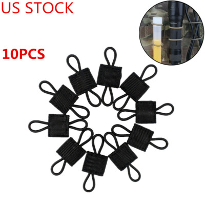 10pcs Retainer Elastic Retainers Molle Webbing Kit for PTT Antenna ...