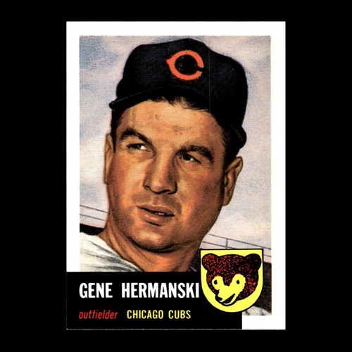 Gene Hermanski 1991 Topps Archives 1953 Chicago Cubs #179 NM-MT GM 1 | eBay