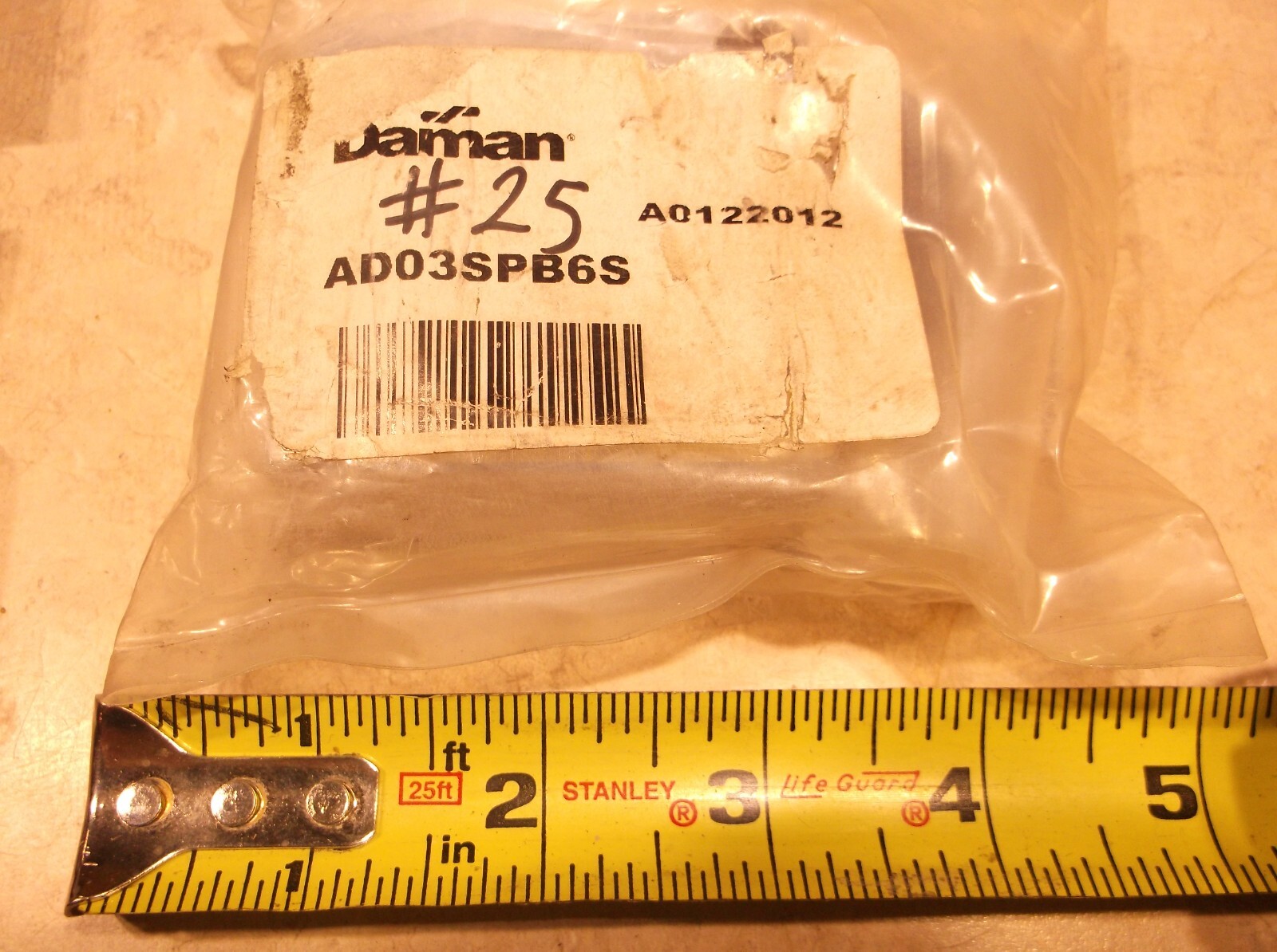 DAMAN PRODUCTS AD03SPB6S PNEUMATIC VALVE MANIFOLD SUBPLATE, C0071 | eBay