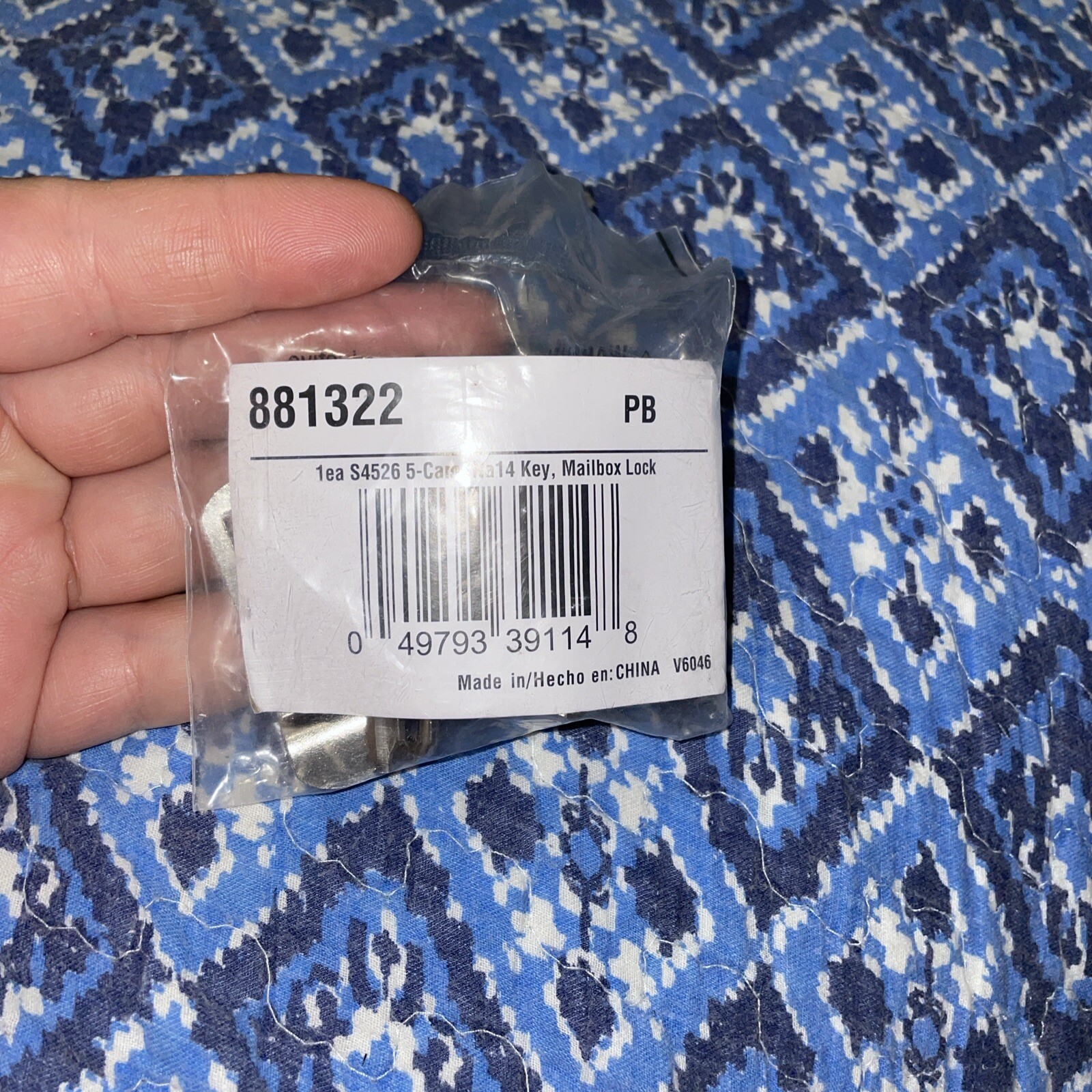 C8735 Mailbox Lock Multi Cam Universal 5 Cams 2 Keys 881322 Aluminum ...