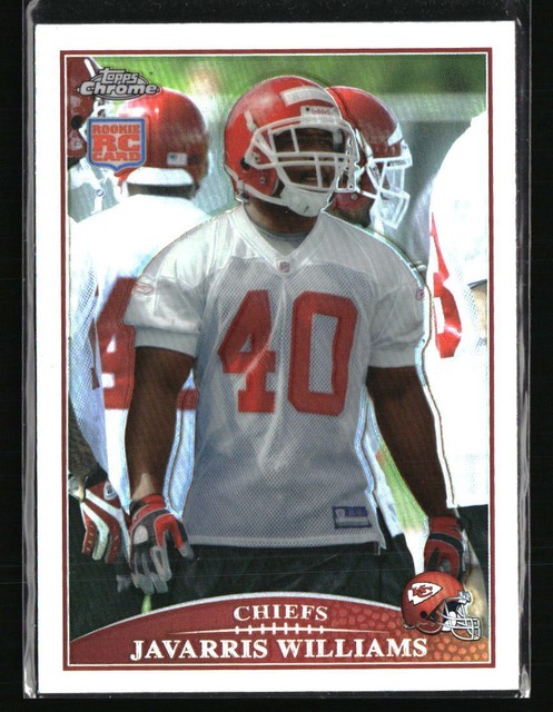 2009 Topps Chrome - Refractor #TC162 Javarris Williams (RC) for sale ...