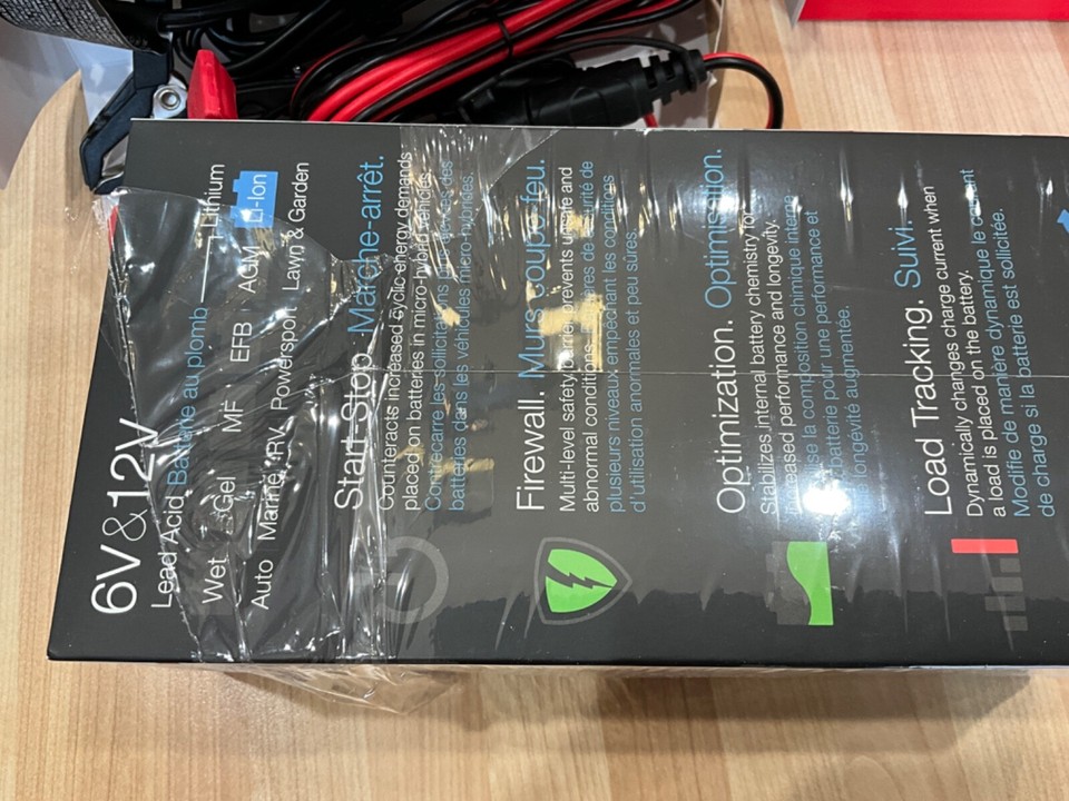 Noco Genius G1100 Car Battery Charger Household Vehicle Car Output 6-12 ...