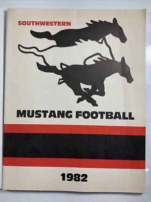 1982 Hanover, Pennsylvania Southwestern High School Mustang Football ...