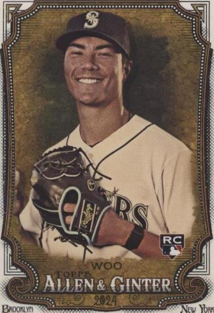 2024 Topps Allen & Ginter - Bryan Woo #78 (RC) for sale online | eBay