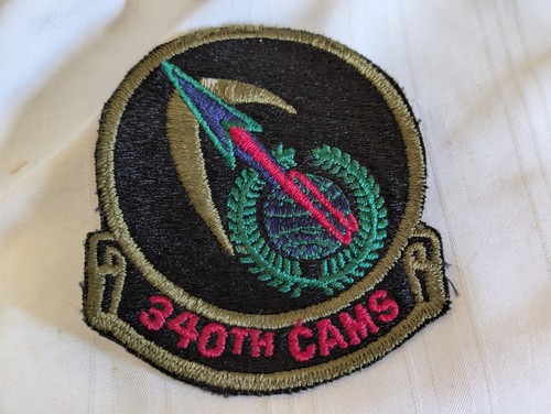 USAF 340th Consolidated Aircraft Maintenance Squadron patch 3" | eBay
