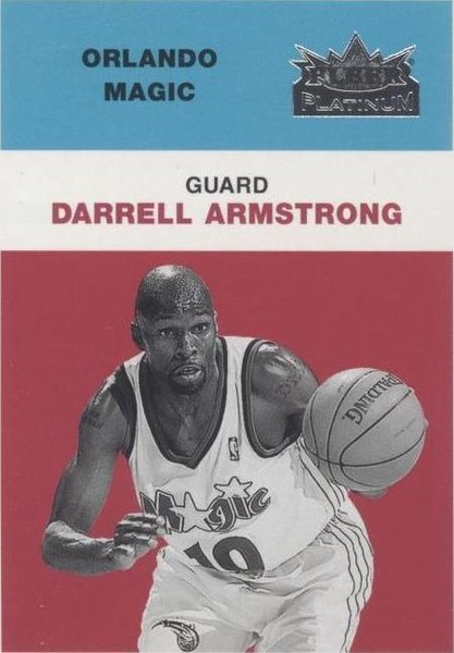 2001-02 Fleer Platinum - Anniversary Edition #43 Darrell Armstrong /201 ...