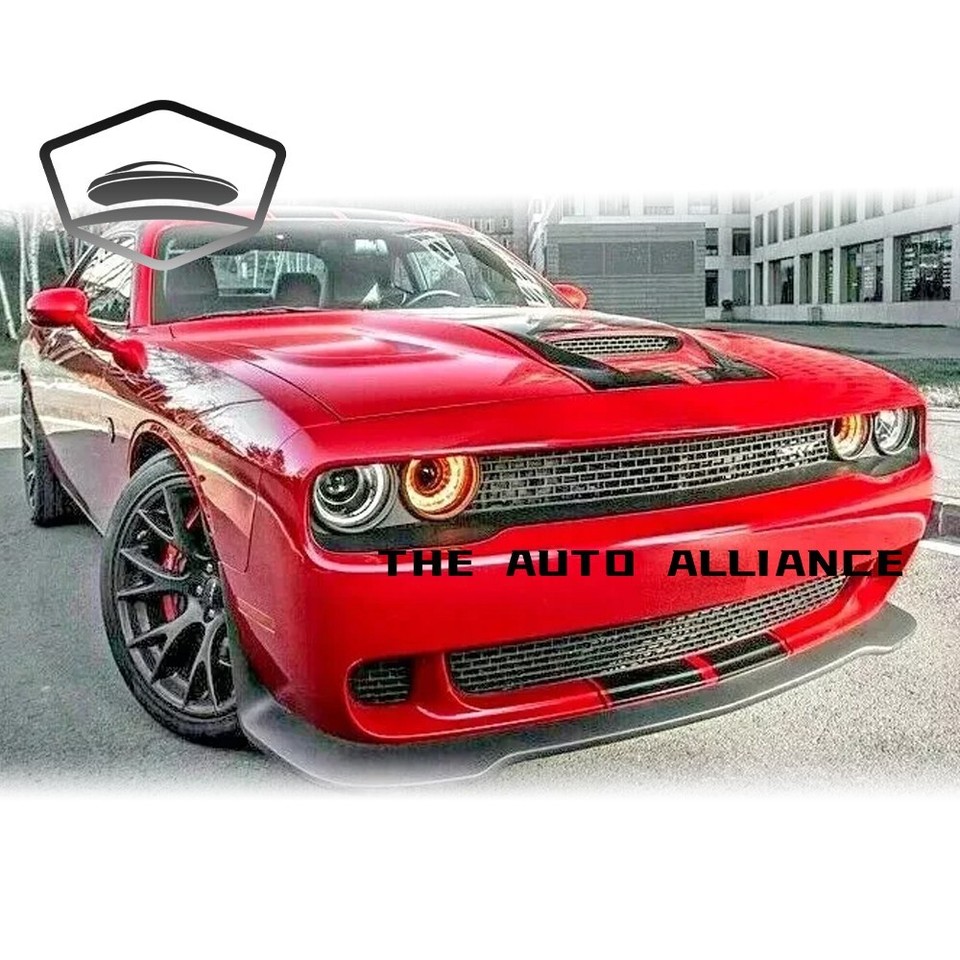 Fit for 2015-2023 Dodge Challenger Front Bumper Cover w/Grille Lip | eBay