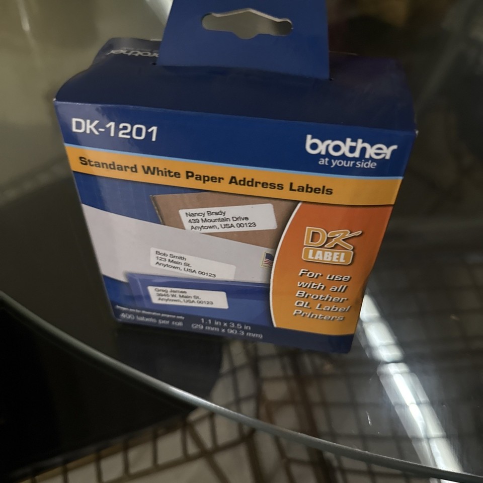 Brother International DK1201 Address Label 12502611639| eBay