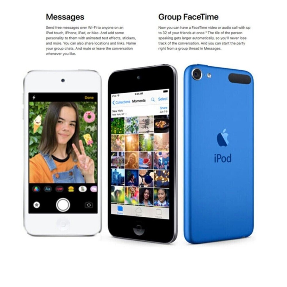 NEW Apple iPod Touch 7th Generation 256GB/128G MP4 Fast delivery 2 YEAR ...