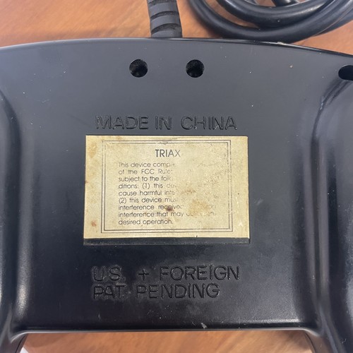 Triax Turbo Touch 360 Sega Genesis Gamepad Controller - BLACK & YELLOW ...