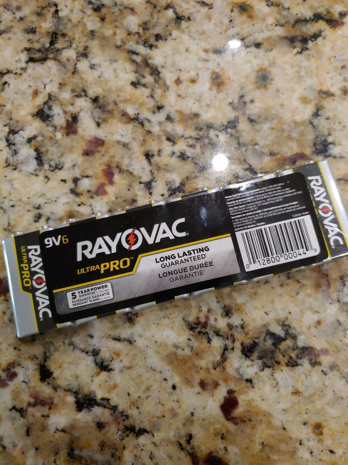 AL9V-6 Ultra Pro Alkaline 9V Batteries Rayovac 9 Volt 6 pack | eBay