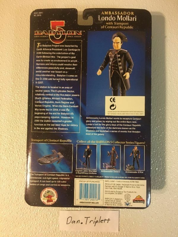 Babylon 5 - Ambassador Londo Mollari w/ Transport of Centauri Replublic ...