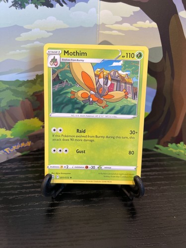 Mothim 011/172 - Brilliant Stars - Rare - Pokemon Card TCG - LP | eBay