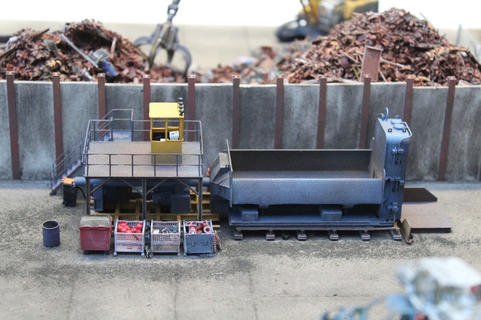 ULTIMATE SCRAP! Model Scrapyard Metal OO Gauge Scenery Wagon Loads ...